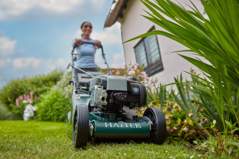 Hayter | Grasmaaiers met rol achteraan