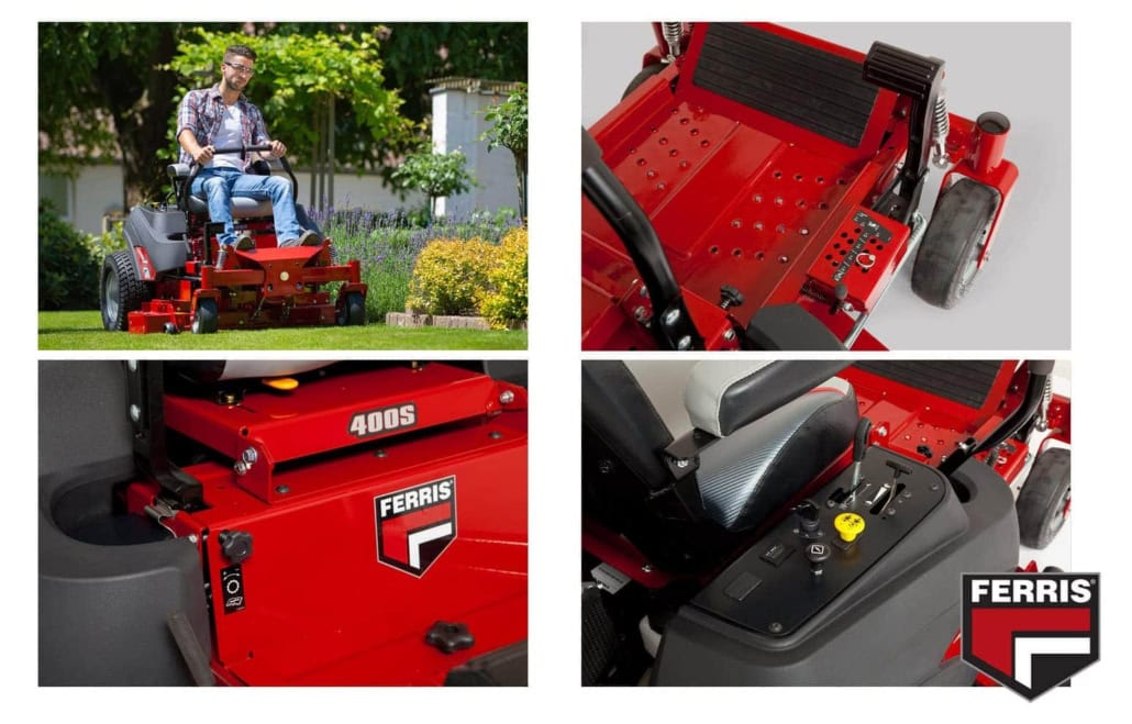 Ferris 400S / Zero turn zitmaaier 122 cm triple maaidek / HH-Garden