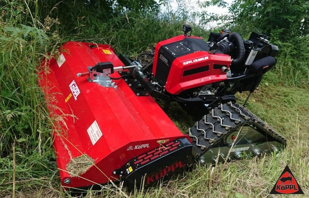 Koppl Crawler: Porte-outils mono-axe radiocommandé | HH Garden